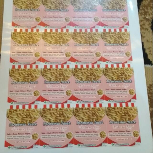 Jual Stiker bontag/kromo A3+ | Shopee Indonesia