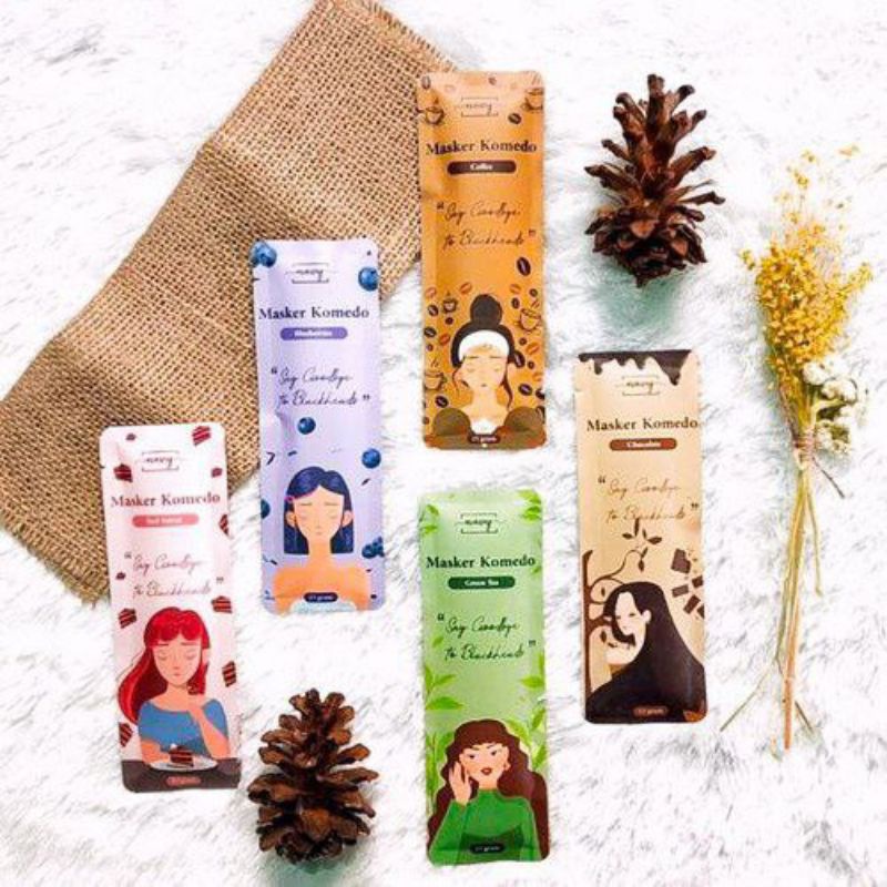 Jual Masker Komedo By Navy Umikyo Original (AMPUH MENGANGKAT KOMEDO ...