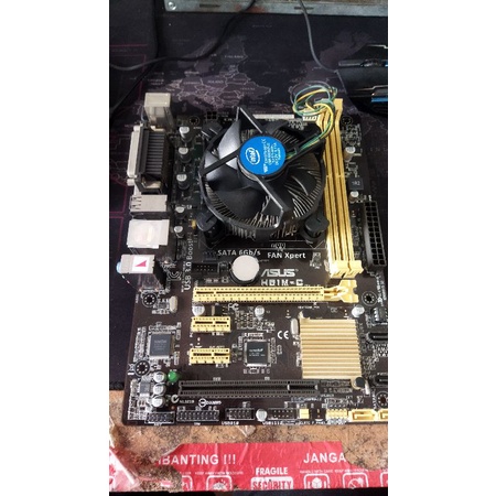 Jual motherboard+core i3 4160+fan | Shopee Indonesia