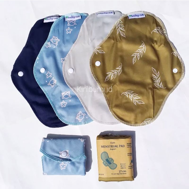 Jual Menstrual Pad Menspad Pembalut Kain Reusable Zero Waste Baby Oz ...