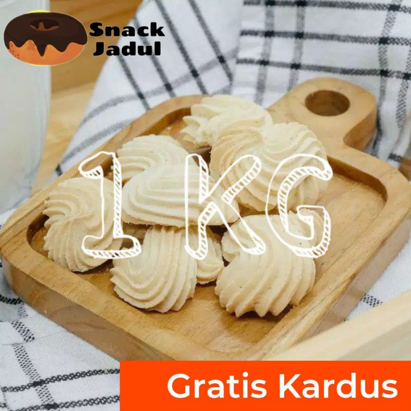 Jual Snack Kiloan Kue Semprit Garut 1KG | Shopee Indonesia