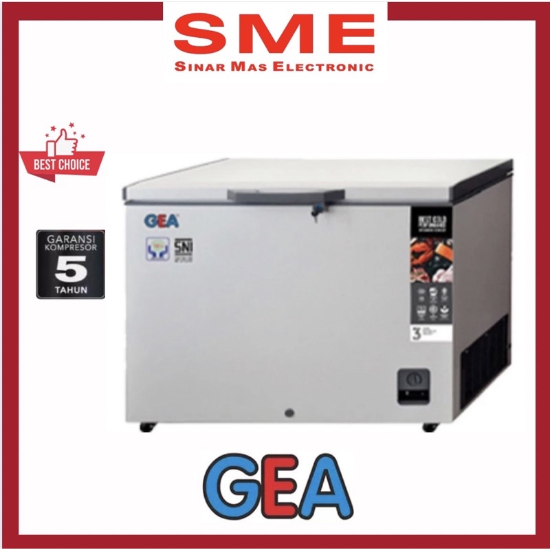 Jual Chest Freezer Box Daging Frozen Food 300L GEA | Shopee Indonesia