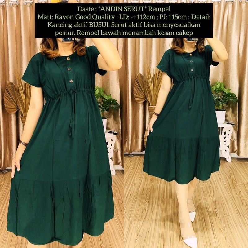 Jual DASTER SERUT POLOS RAYON MURAH KEKINIAN | Shopee Indonesia