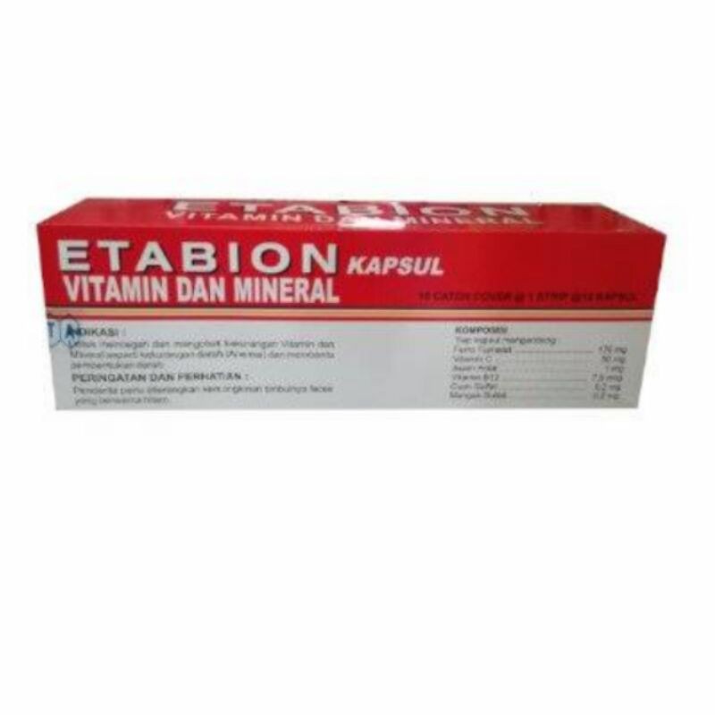 Jual Etabion kapsul / box obat tambah darah | Shopee Indonesia