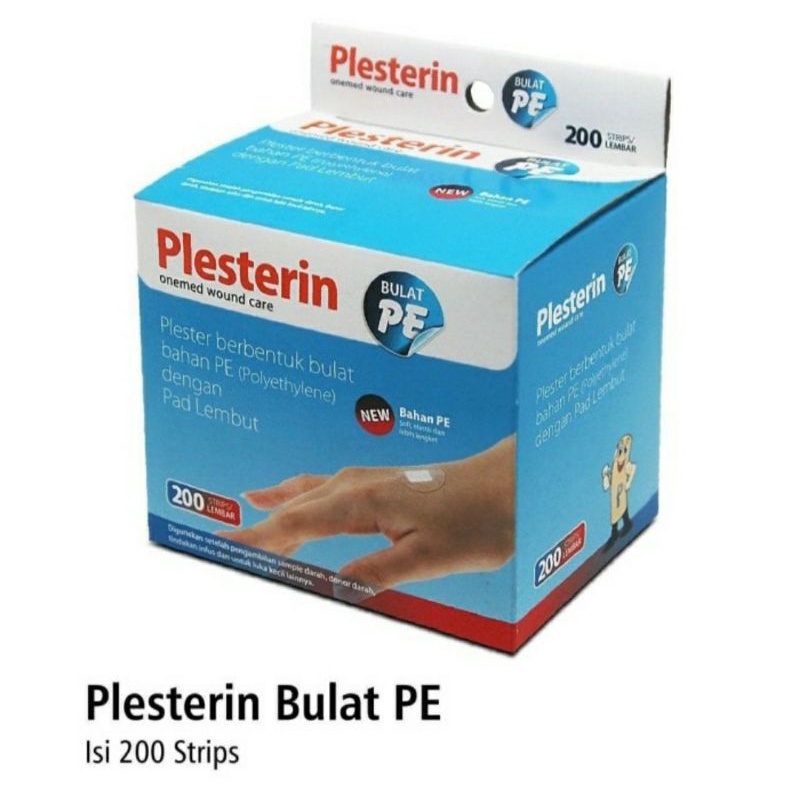 Jual Plester Plesterin Bulat PE Transparan Box 200pc | Shopee Indonesia