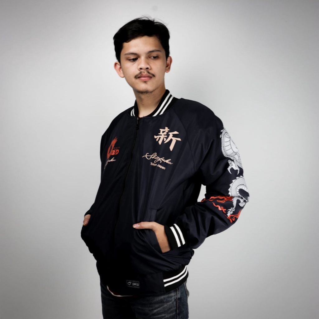 Jual JAKET SUKAJAN / JAKET BOMBER SUKAJAN | Shopee Indonesia