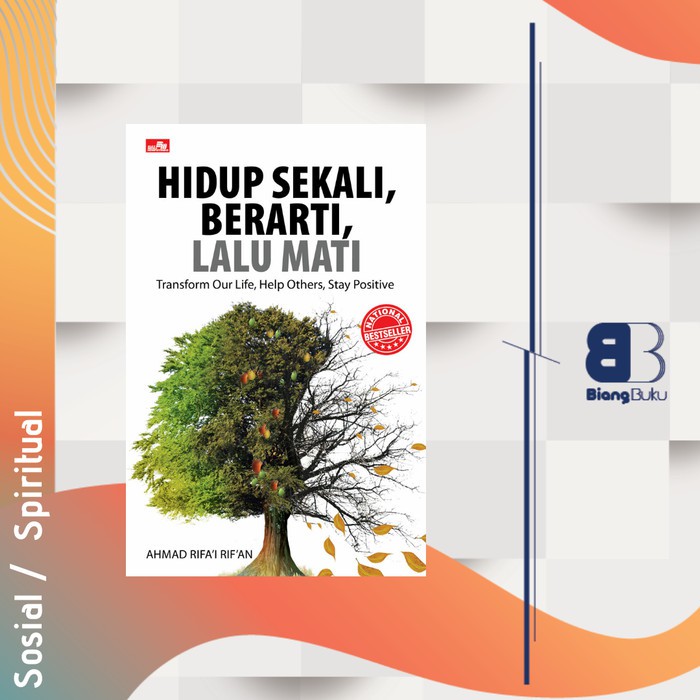 Buku Hidup Sekali, Berarti, Lalu Mati Ahmad Rifai Rifan Original ... Buku Hidup Sekali, Berarti, Lalu Mati Ahmad Rifai Rifan Original ...