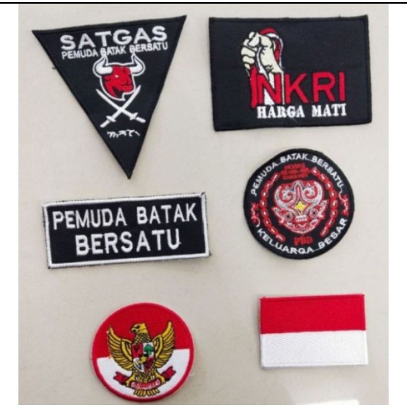 Jual eceran satuan LOGO bordir pemuda Batak bersatu emblem bordir ... Jual eceran satuan LOGO bordir pemuda Batak bersatu emblem bordir ...