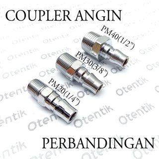 Jual Kopler PM20 - COUPLER PM 20 - DRAT LUAR SELANG ANGIN KOMPRESOR ...