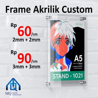 Jual Frame Akrilik Poster Dinding Custom | Pigura Akrilik Dinding ...