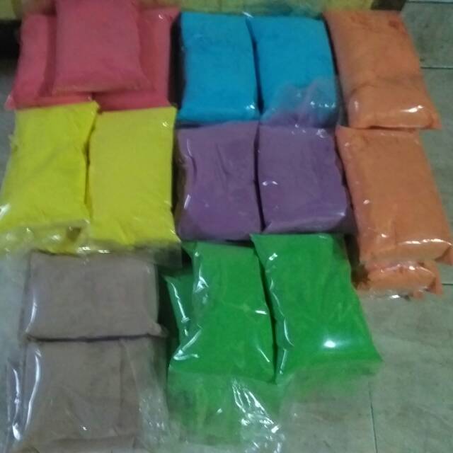 Jual Tepung Warna 500gr - Holy Powder - Hippie - Color Run | Shopee ...