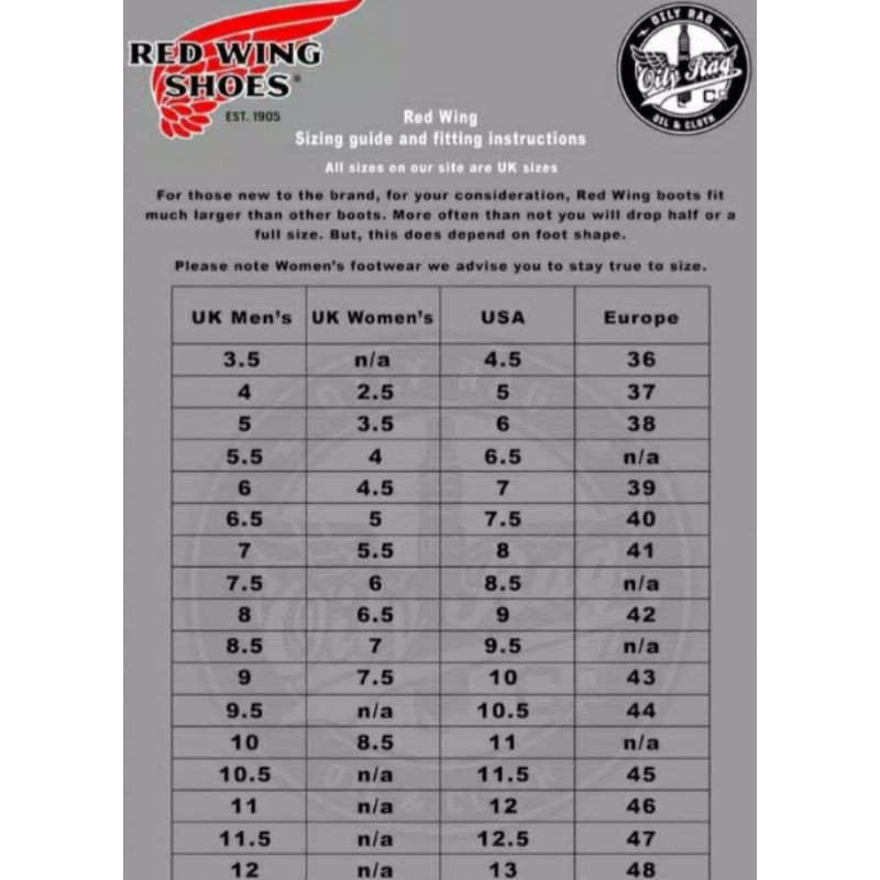 Red Wing Boots Sizing Guide: How Should Red Wing Boots Fit?, 60% OFF
