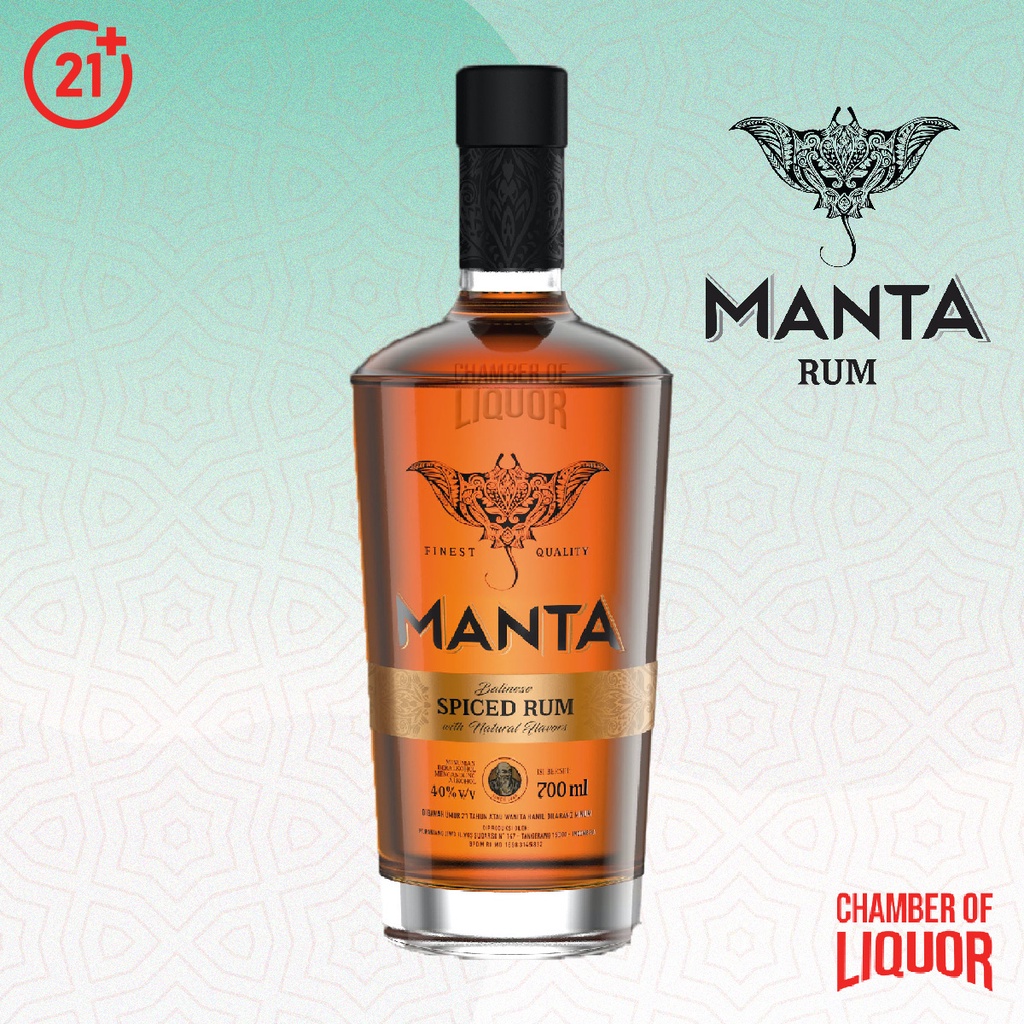 Jual Manta Spiced Rum 700ml | Shopee Indonesia
