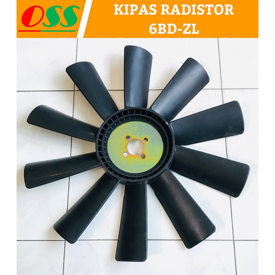 Jual KIPAS RADIATOR ISUZU 6BD-ZL MITSUBISHI 6D14 6D15 6D16 GENSET ...