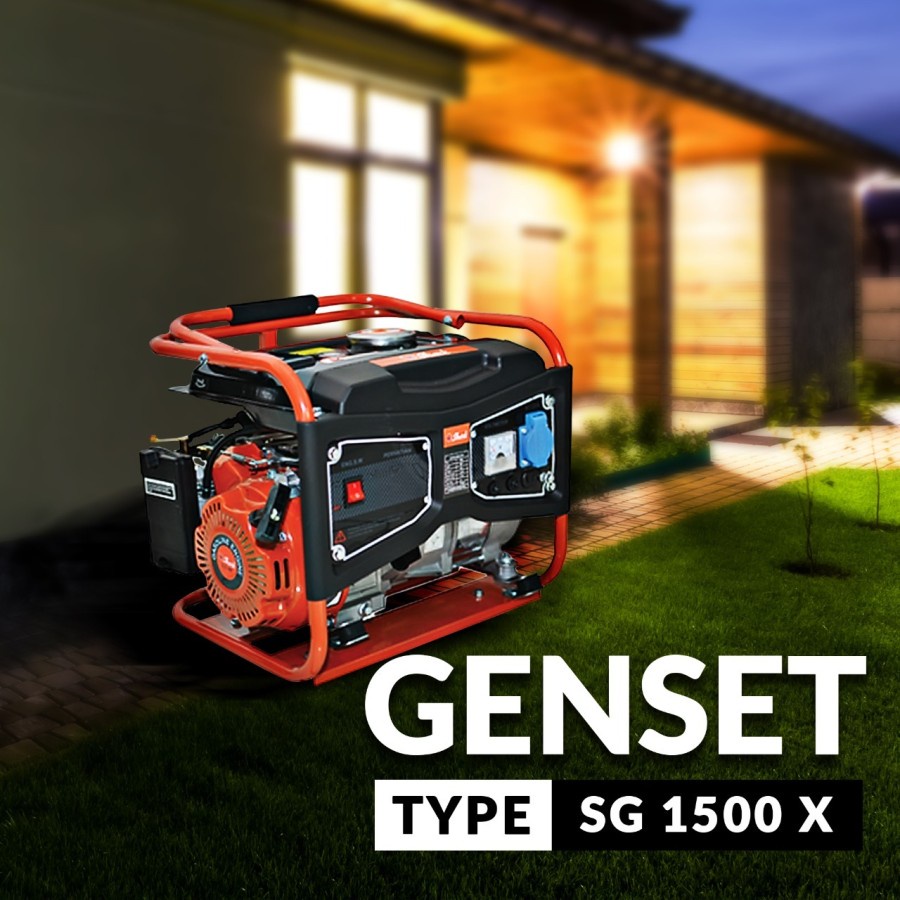 Jual OBRAL !! HABISKAN STOK !! SHARK Genset Generator Listrik 1000 Watt ...