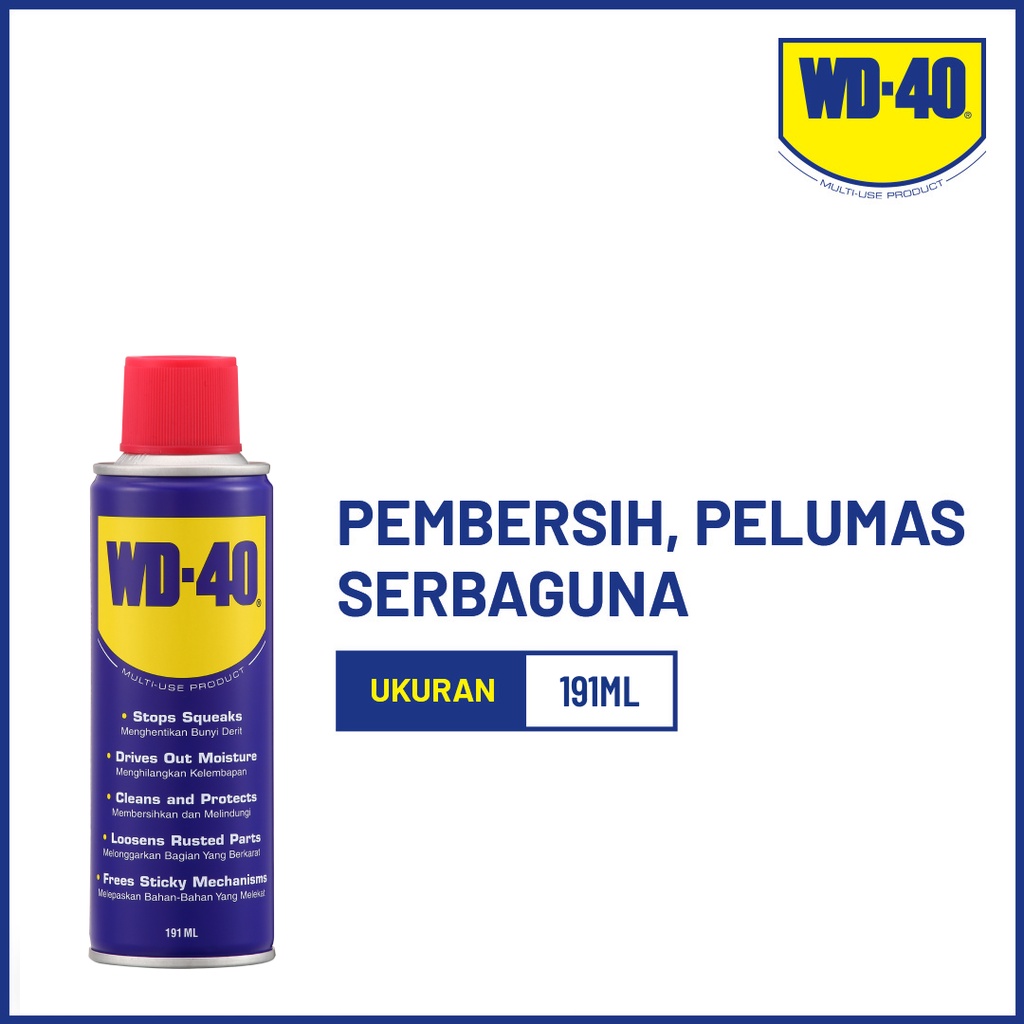 Jual WD-40 Multi Use Product 191 ml / Produk Multi Guna | Shopee Indonesia