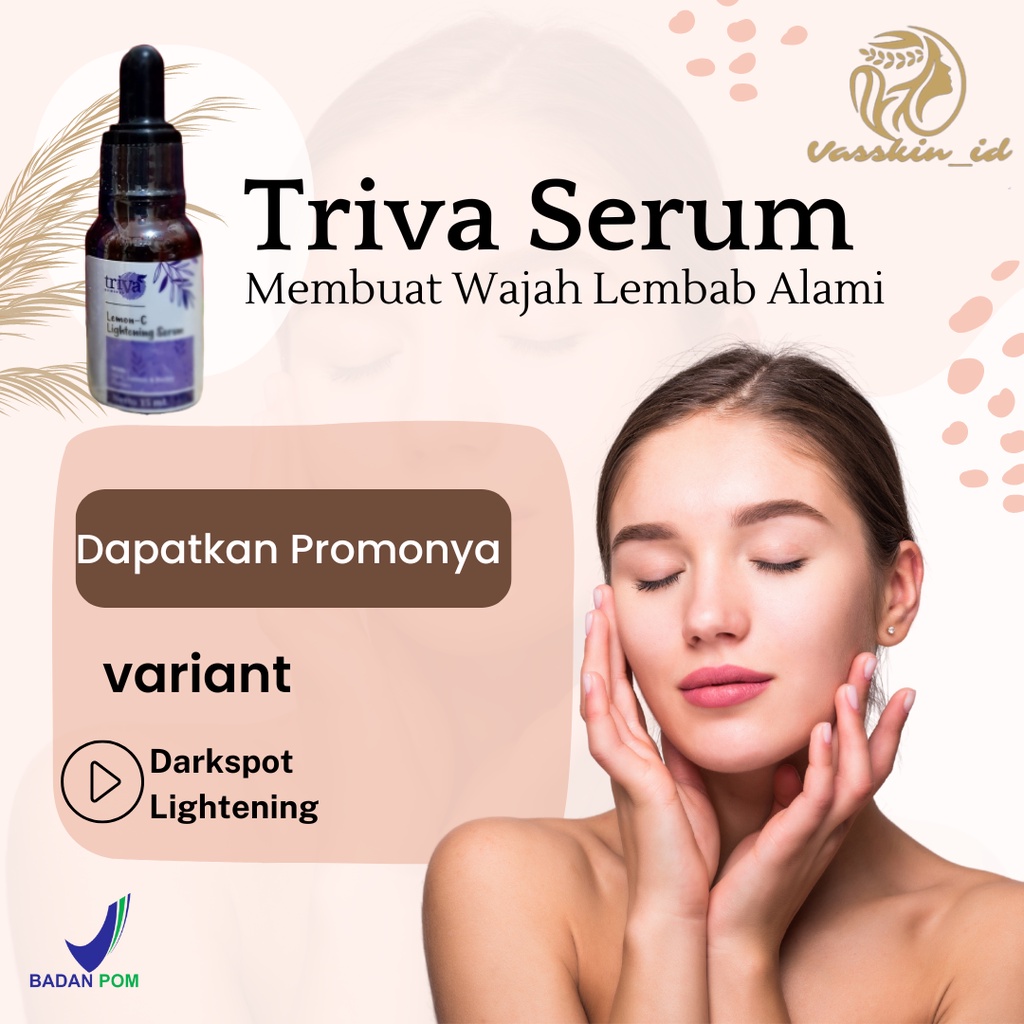 Jual Serum Wajah Triva Lightening | Shopee Indonesia