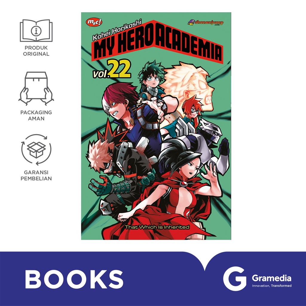 Jual My Hero Academia 22 (Kohei Horikoshi) | Shopee Indonesia