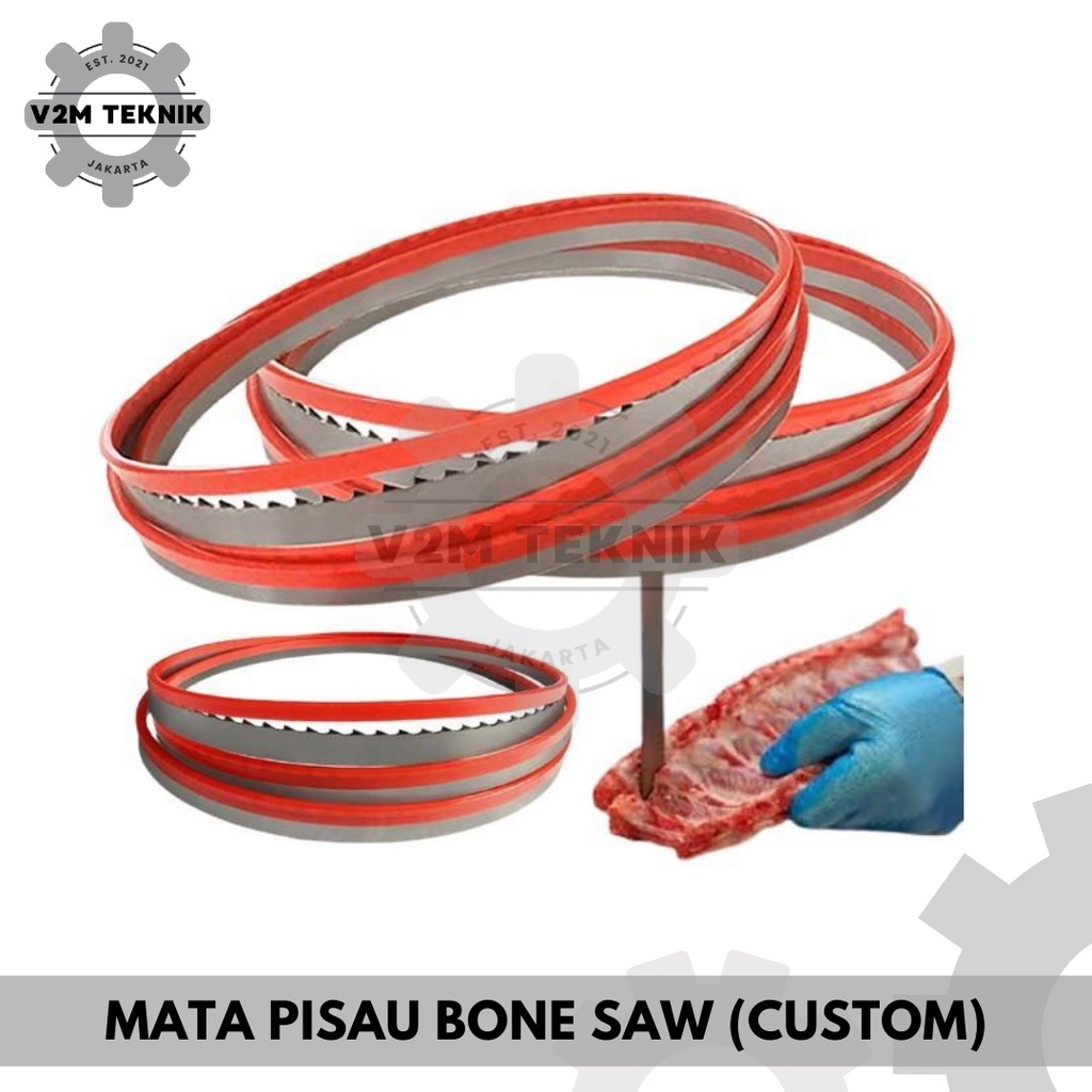 Jual (CUSTOM) Mata Pisau Bone Saw Bonesaw / Mata Gergaji Pita Potong ... Jual (CUSTOM) Mata Pisau Bone Saw Bonesaw / Mata Gergaji Pita Potong ...