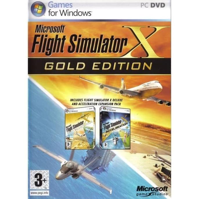 Jual Microsoft Flight Simulator X - Gold Edition Indonesia|Shopee Indonesia