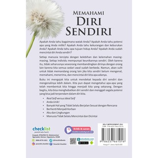 Jual Buku Memahami Diri Sendiri - Checklist | Shopee Indonesia
