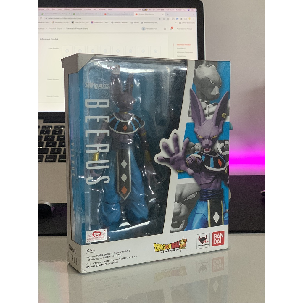 Jual SHF Beerus Original Bandai | Shopee Indonesia