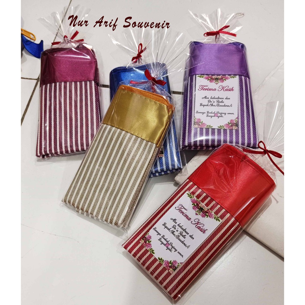 Jual Souvenir Dompet / Pouch Salur Besar Kemasan Plastik dan Kartu ...