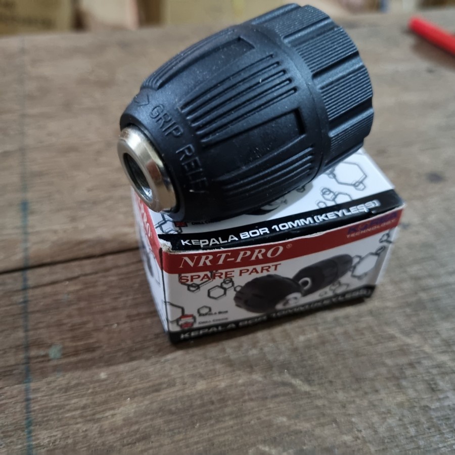 Jual NRT PRO Keyless Drill Chuck 10mm X 3/8 inch - 20 UNF KEPALA BOR ...
