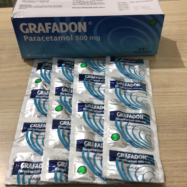 Jual GRAFADON Tablet / Obat Sakit Kepala dan demam | Shopee Indonesia