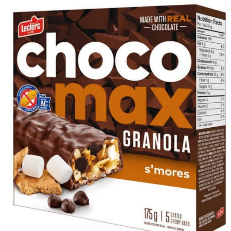Jual Leclerc Choco Max Biskuit Granola Caramel || S'mores || Brownies ...