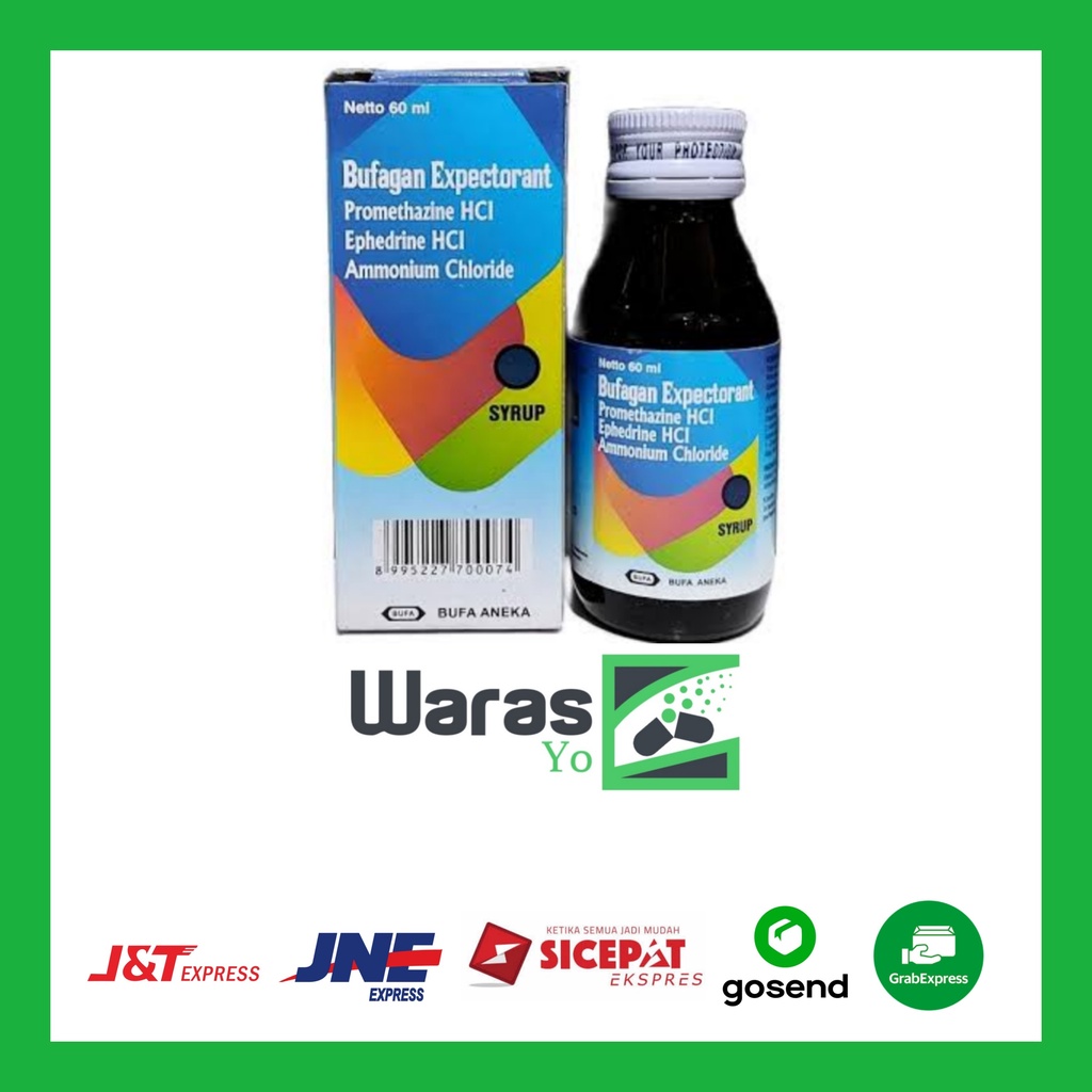 Jual [SW] Bufagan Ekspektoran Sirup 60ml /Bufagan Expectorant syrup 60 ...