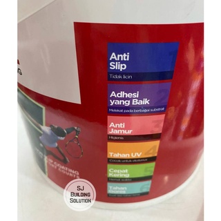 Jual Cat Lapangan Propan Tennokote 5kg 5 kg Cat Lantai TNK Light Grey ...