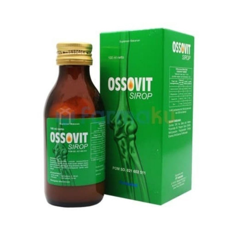 Jual Ossovit Sirup Syrup 100ml | Shopee Indonesia