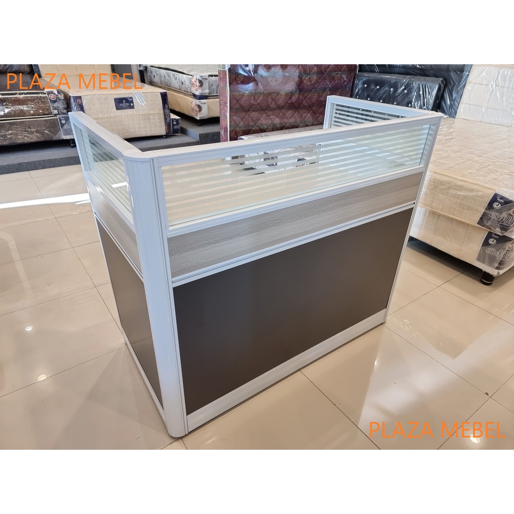 Jual Meja Tulis Receptionist / Resepsionis Kerja / Kantor | Shopee ...
