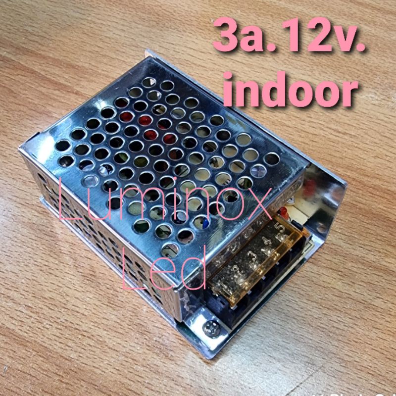 Jual switching power supply 12volt 36watt 3A trafo driver led 3a 12v ...