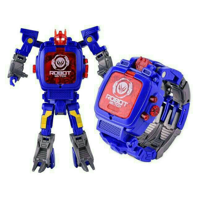 Jual Jam Tangan Robot Transformer - Jam Tangan Anak Ultraman-Spiderman ...