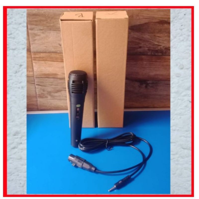 Jual Mic Mikrofon Kabel Jack Colokan Kecil Microphone Karaoke tidak ...