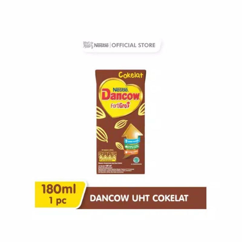 Jual Nestlé DANCOW Coklat FortiGro UHT 180 ml | Shopee Indonesia