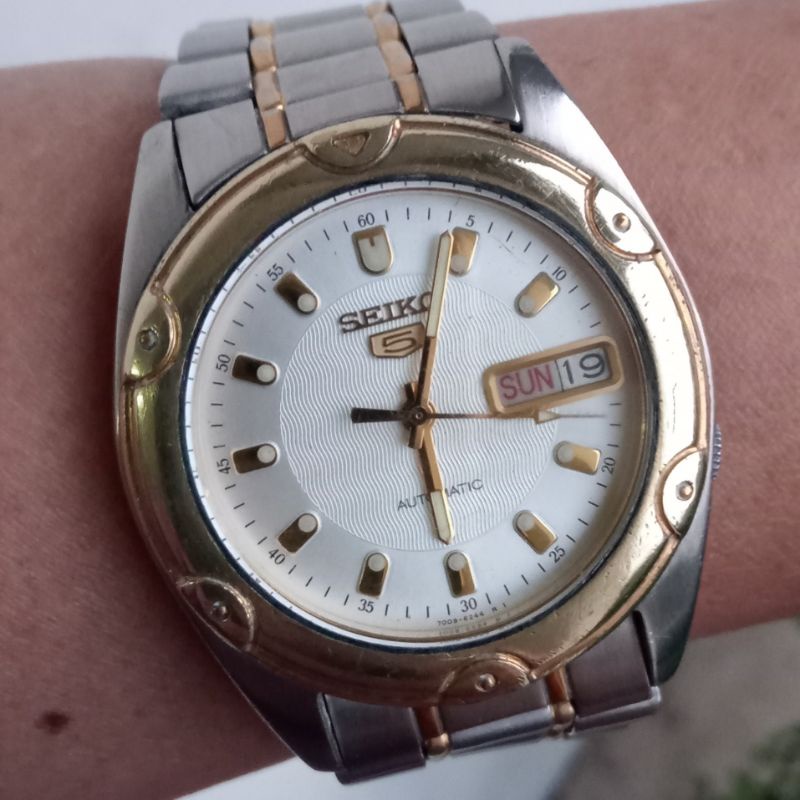 Jual Seiko5 Automatic cal 7009 dial unik | Shopee Indonesia