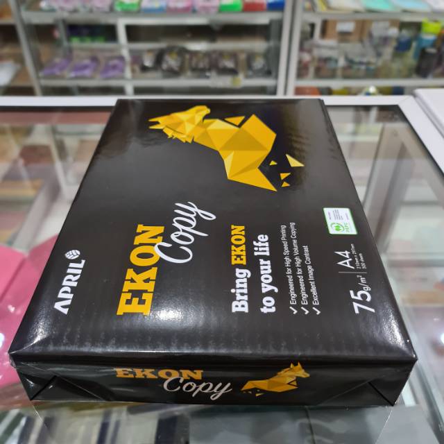 Jual Kertas HVS A4 75 gsm Ekon Copy | Shopee Indonesia