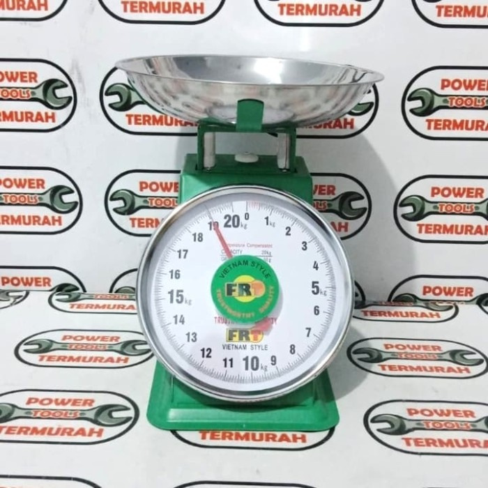 Jual Timbangan Duduk 20 KG FRT Jarum Analog Dapur Kue Buah 20kg Mdl Vietnam Indonesia|Shopee ...