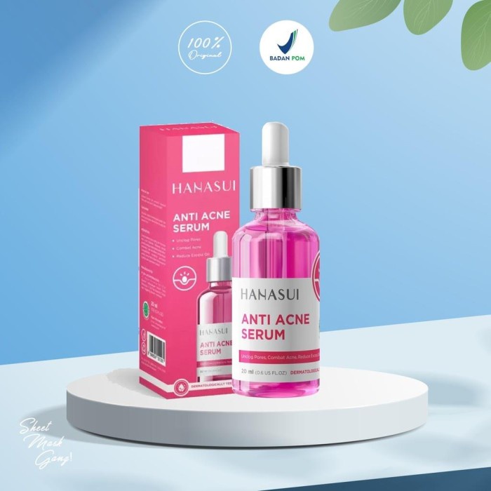 Jual Hanasui Anti Acne Serum 20 ml | Shopee Indonesia