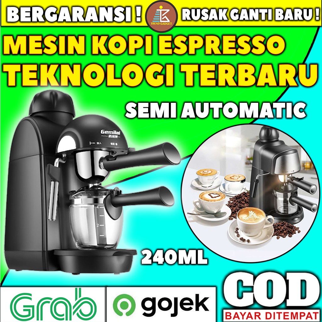 Jual mesin kopi espresso maker alat mesin machine pembuat kopi coffe ...