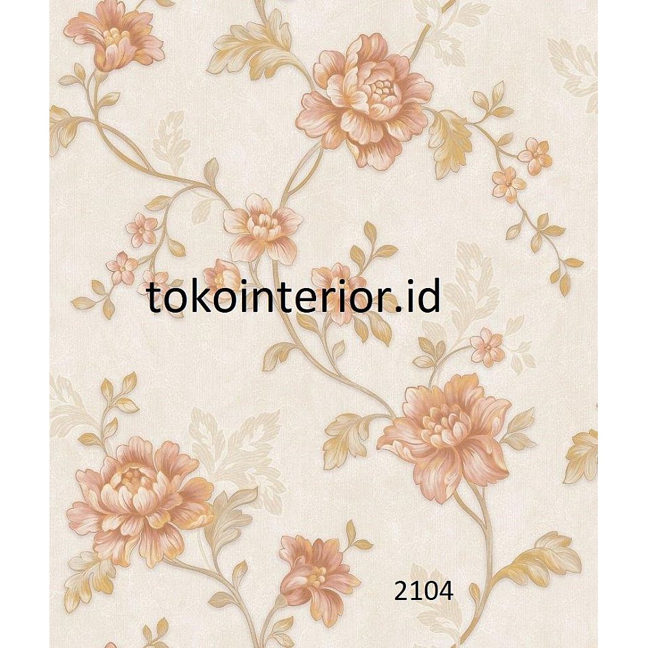 Jual Wallpaper Dinding Set Kombinasi Bunga Alur dan Polos - Bless ...