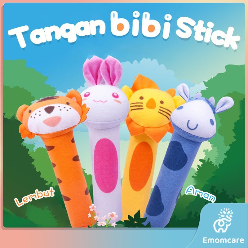 Jual Mainan Boneka Tangan/BonTang Bayi Bunyi Toet / Baby Hand Rattle ...
