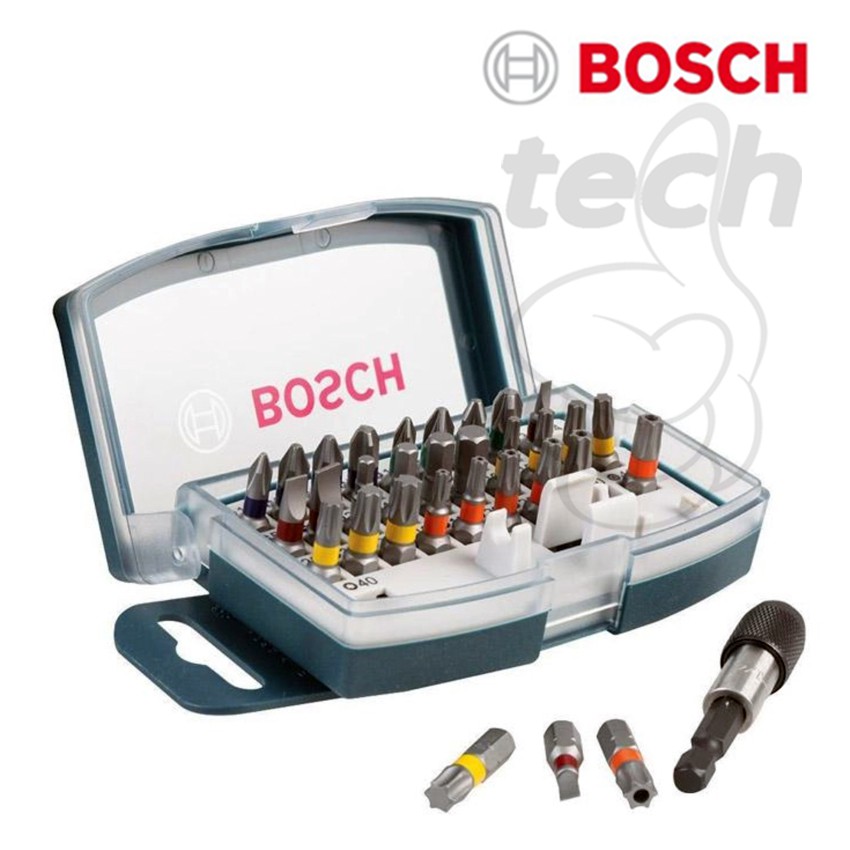 Jual Mata Obeng Set / Screwdriver Bits Bosch 32 Pcs | Shopee Indonesia