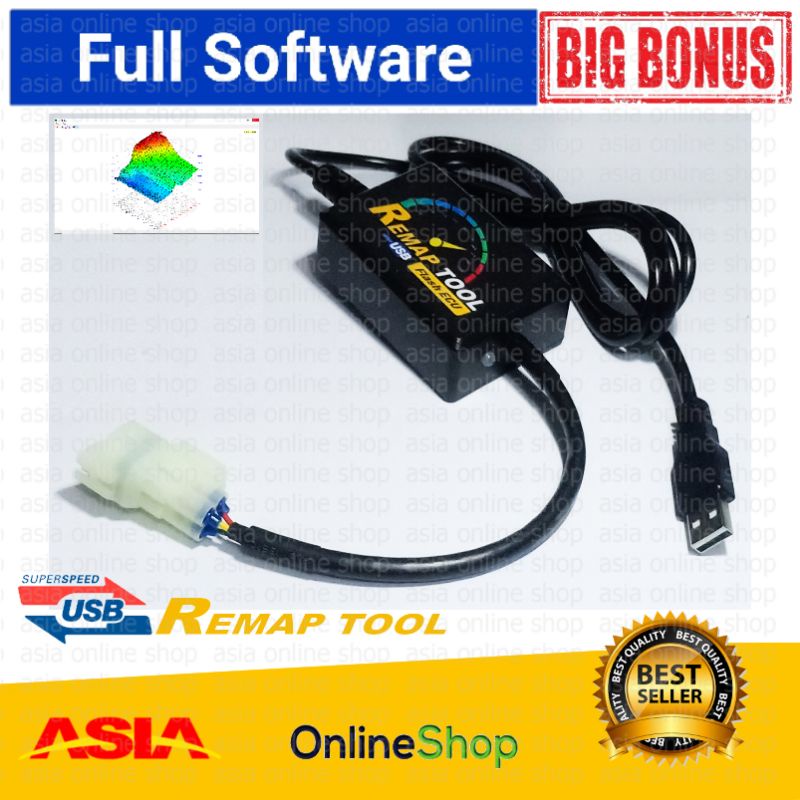 Jual Alat remap ecu motor honda usb full software+file honda keihin ...