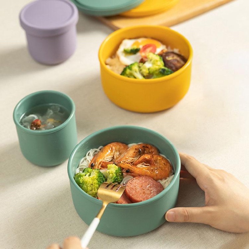 Jual Tupperware Tempat Makan Aesthetic Food Container Sillicone Estetik ...