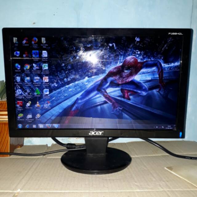 Jual LED Monitor Komputer ACER 15.6 wide P166hql Indonesia|Shopee Indonesia