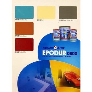 Jual CAT EPOXY EPODUR PACIFIC PAINT ( CAT LANTAI EPODUR) 1 LITER ...